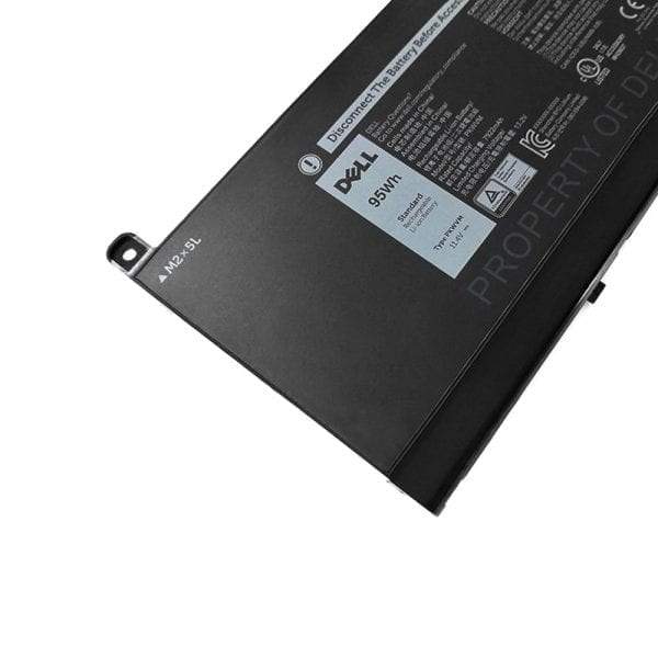 PKWVM Original Laptop Battery for Dell Precision 7550, 11.4V 95Wh ...