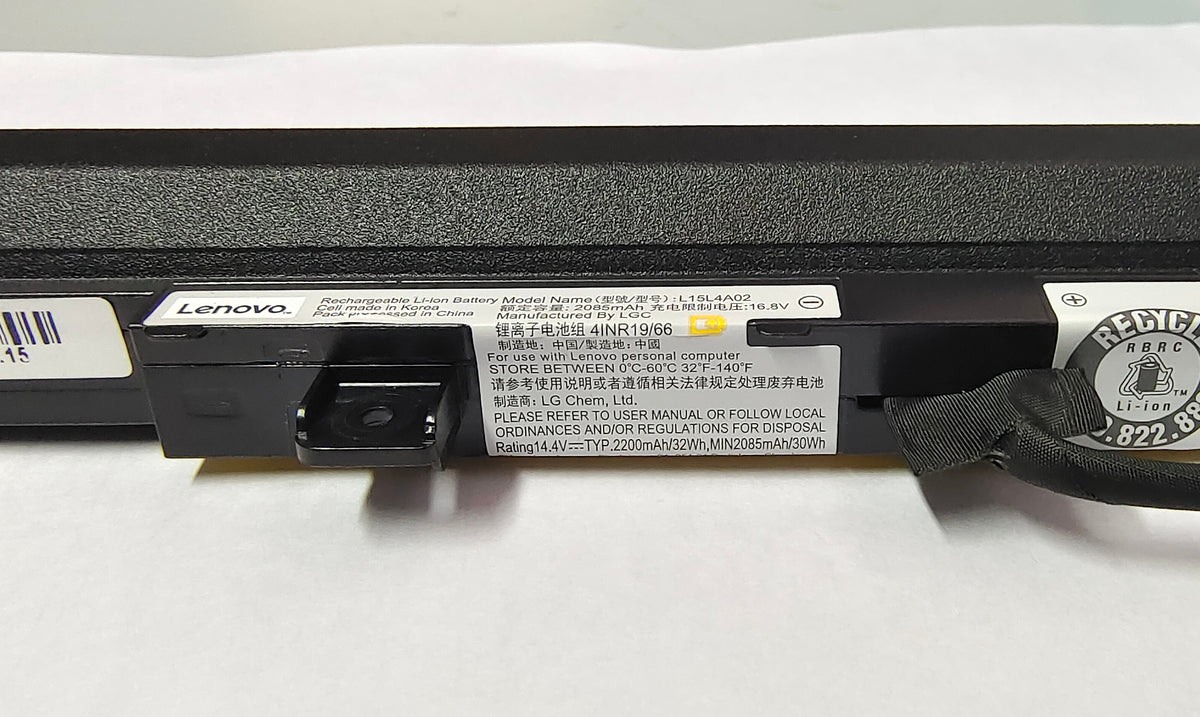 Original Lenovo L15C4A02 Laptop Battery V310-14ISK V310-15ISK – eBuy INDIA